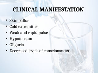 Fluid Abnormalities in Human Body - Fluid Imbalances | PPTX