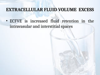 Fluid Abnormalities in Human Body - Fluid Imbalances | PPTX
