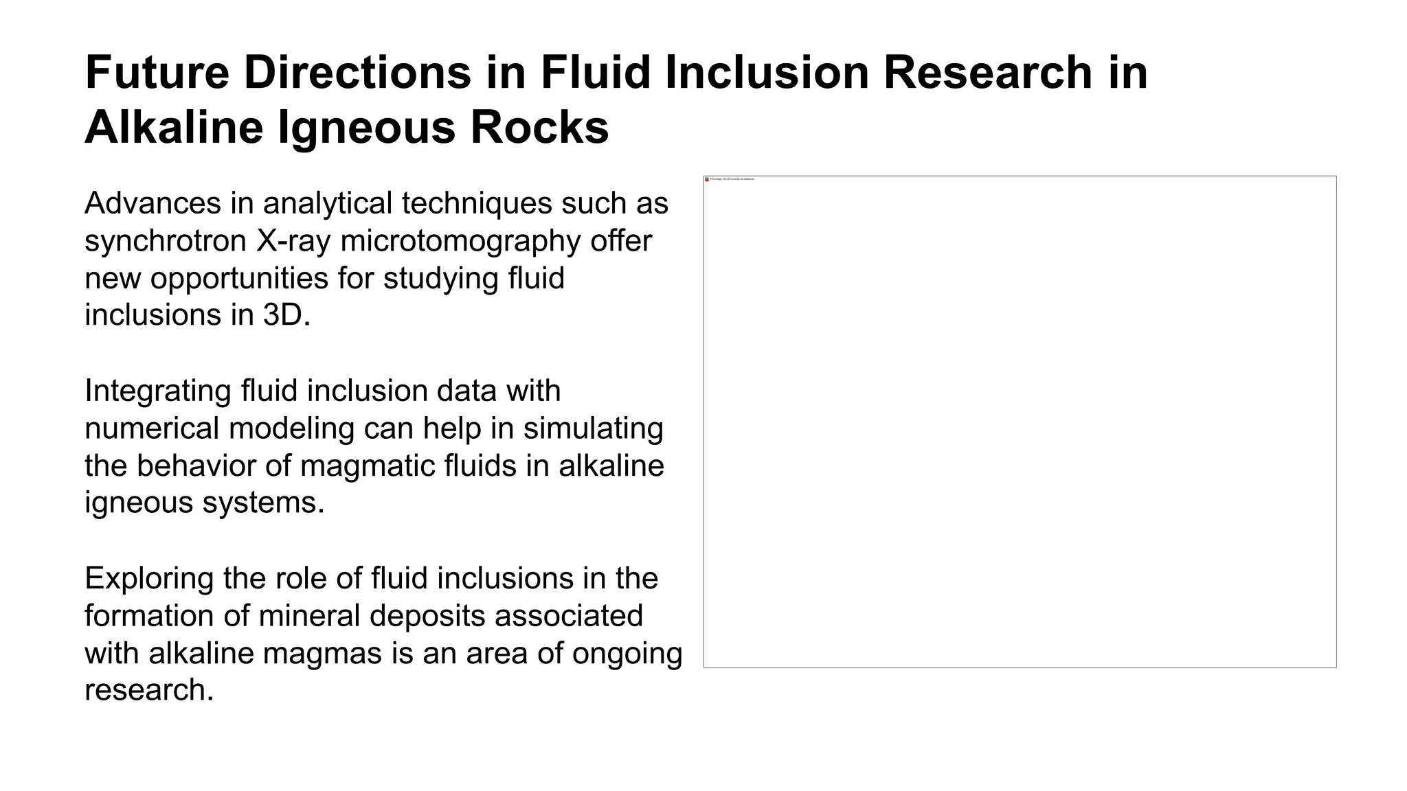 Fluid Inclusions In Alkaline Igneous Rocks.pptx