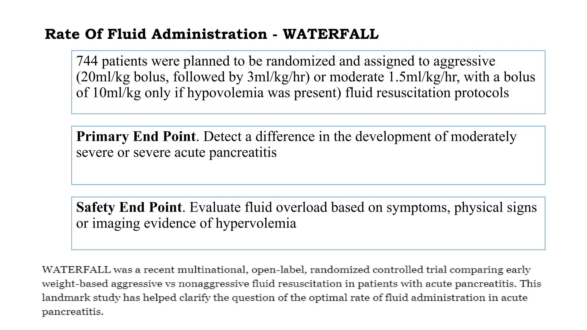How to manage acute Pancreatitis with fluid | PPTX