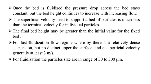 Fluidization | PPTX