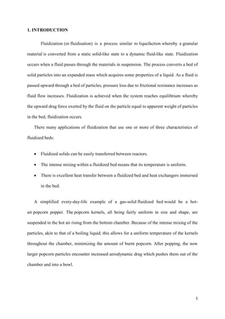 Fluidization -Ed Ryan M. Ruales | PDF