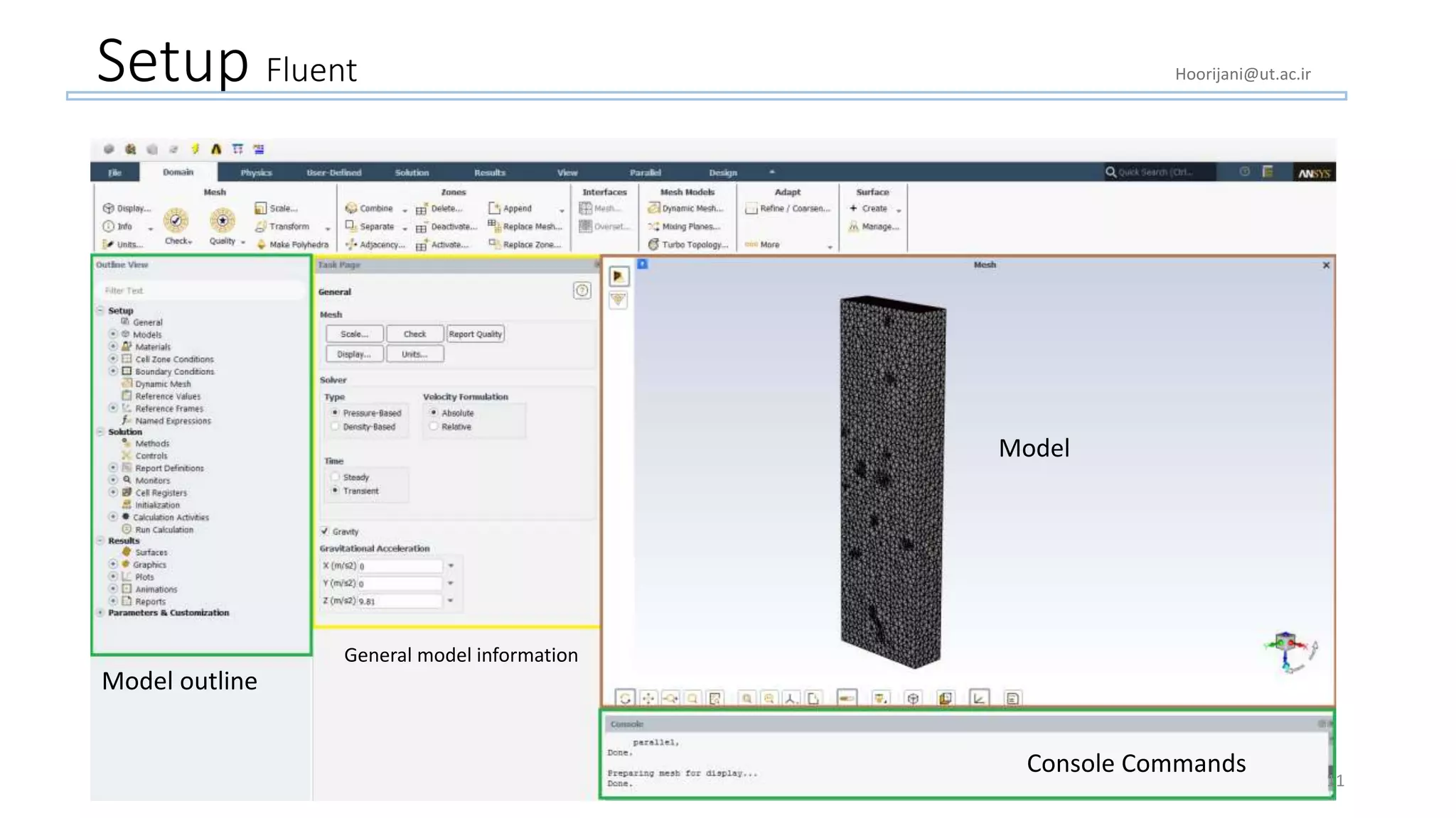 Learning ANSYS Fluent R19 using modeling a Fluidized Bed with nano ...