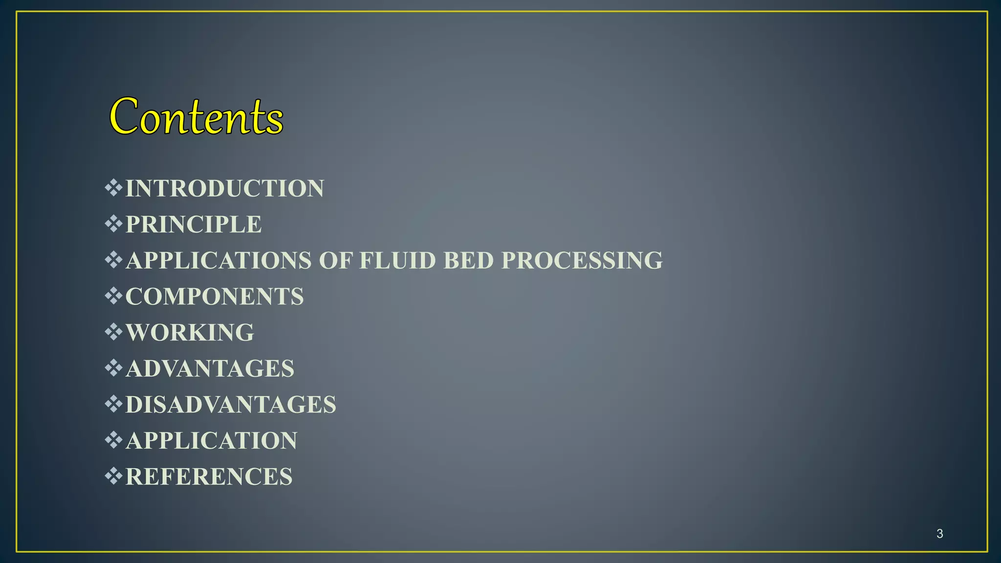 Fluidized bed processing | PPTX