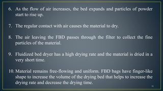 Fluidized bed processing | PPTX