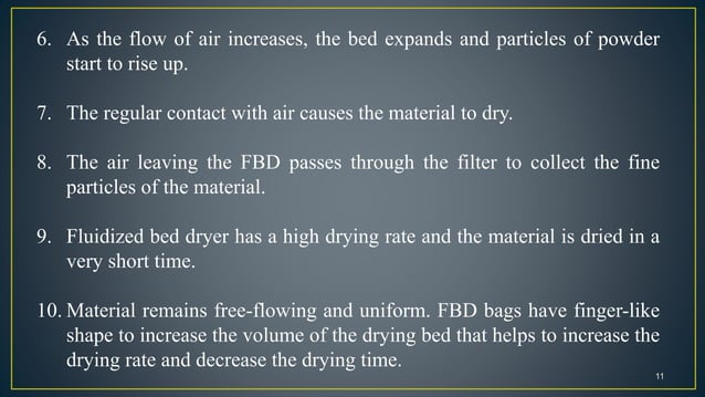 Fluidized bed processing | PPTX