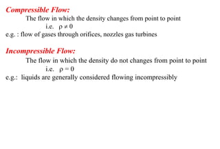 Fluid kinematics | PPTX