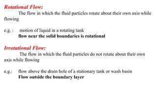 Fluid kinematics | PPTX