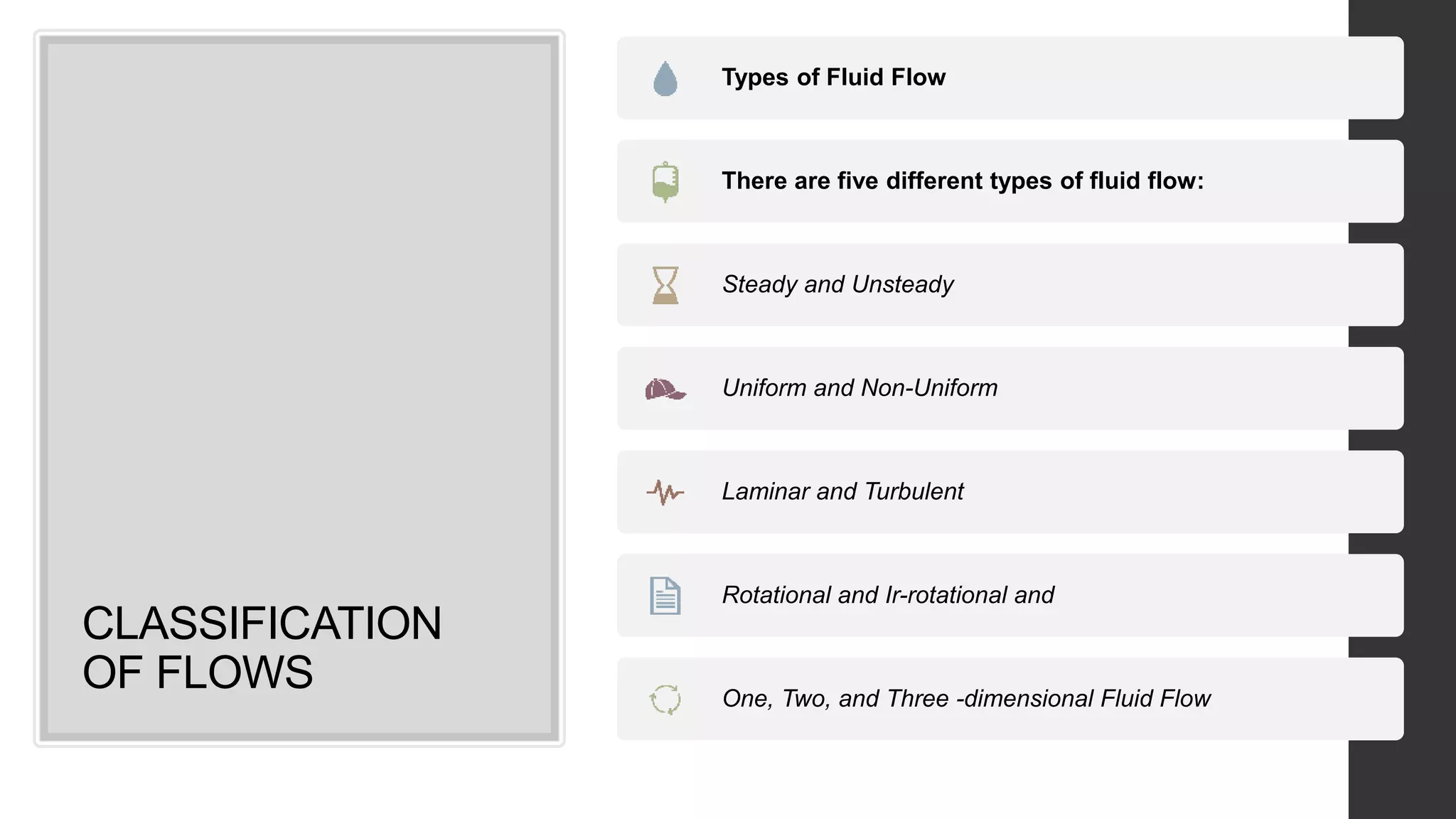 Fluid kinematics and dynamics | PPTX