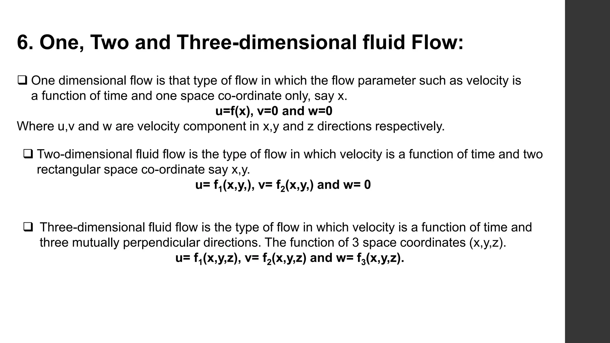 Fluid kinematics and dynamics | PPTX