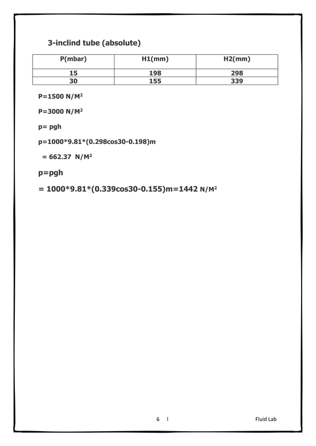 fluid lab presuure .docx