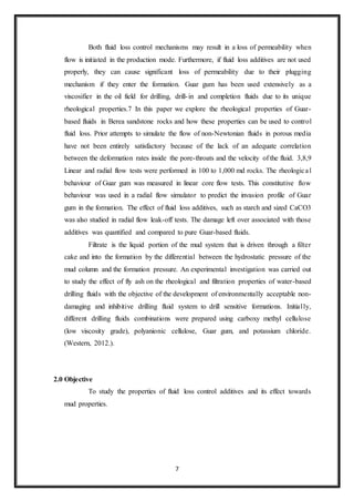 Fluid loss control additives | DOCX