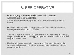 Fluid management | PPTX