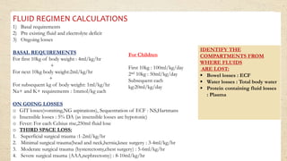 Fluid management | PPTX