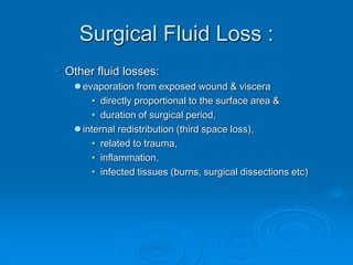 Fluid management.ppt | Heart and Cardiovascular Diseases | Diseases and ...