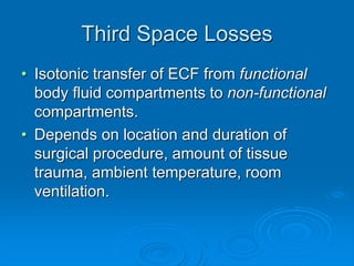 Fluid management.ppt | Heart and Cardiovascular Diseases | Diseases and ...