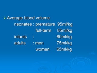 Fluid management.ppt | Heart and Cardiovascular Diseases | Diseases and ...