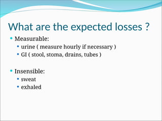 fluid management-.ppt it is about fluids | PPT