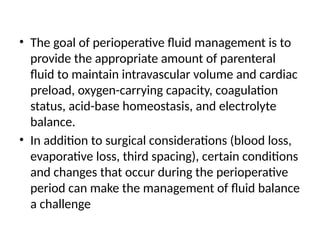 Fluid Management for emergencycases and ICU.pptx