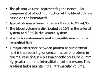 Fluid Management for emergencycases and ICU.pptx