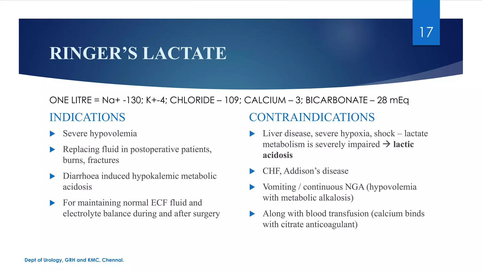 Fluid management in surgical patients | PDF