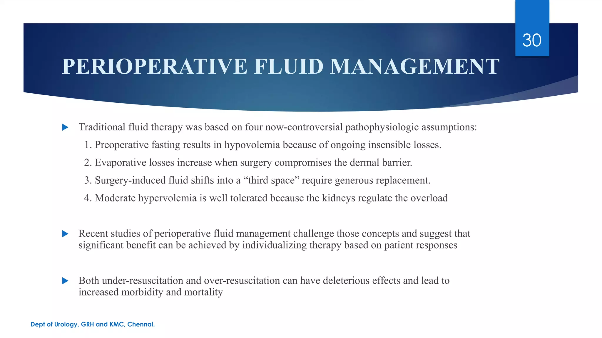Fluid management in surgical patients | PDF