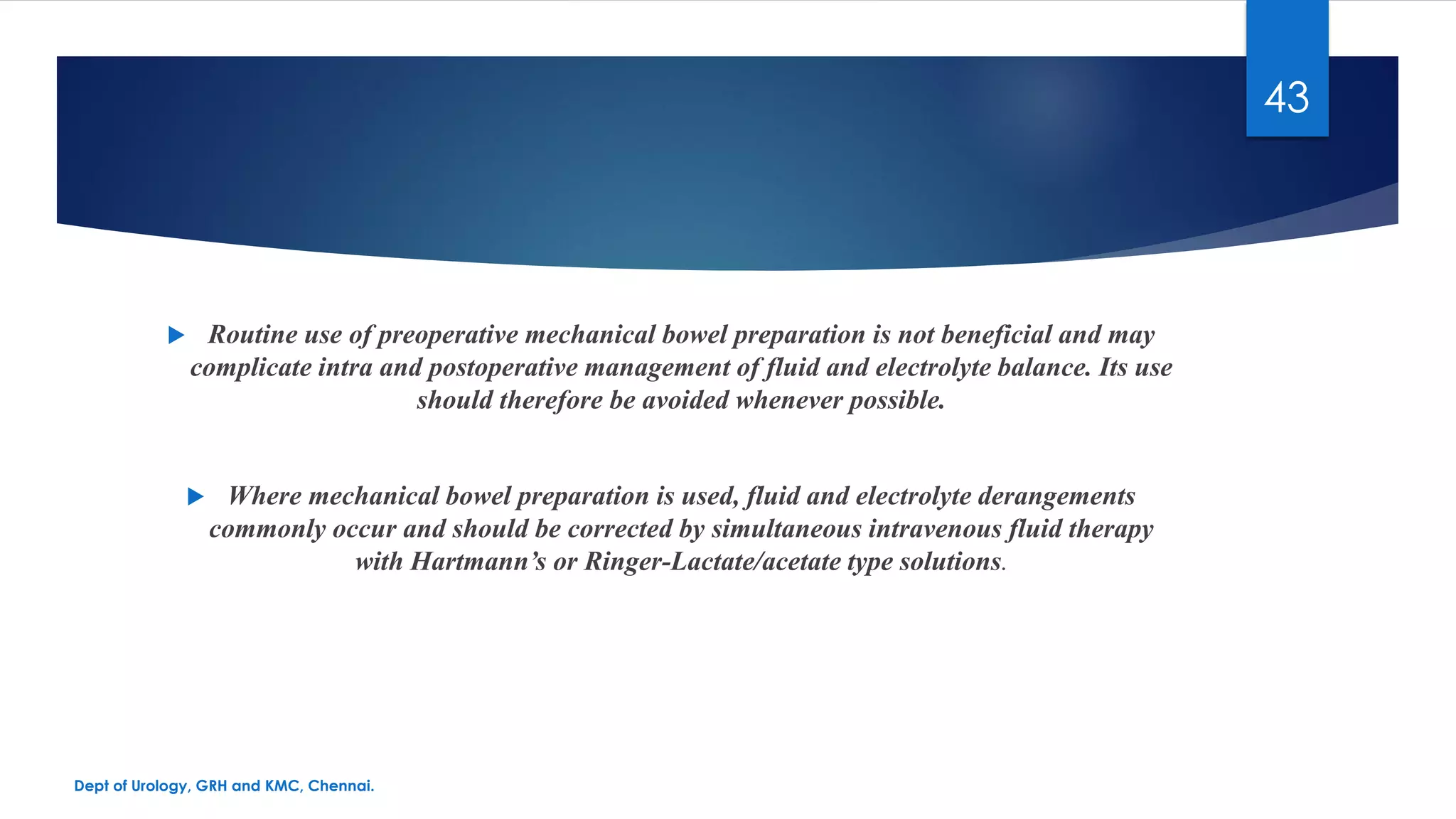 Fluid management in surgical patients | PDF