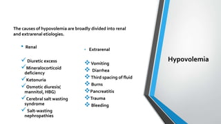 Fluid management-Dehydration-Hypovolemia.pptx