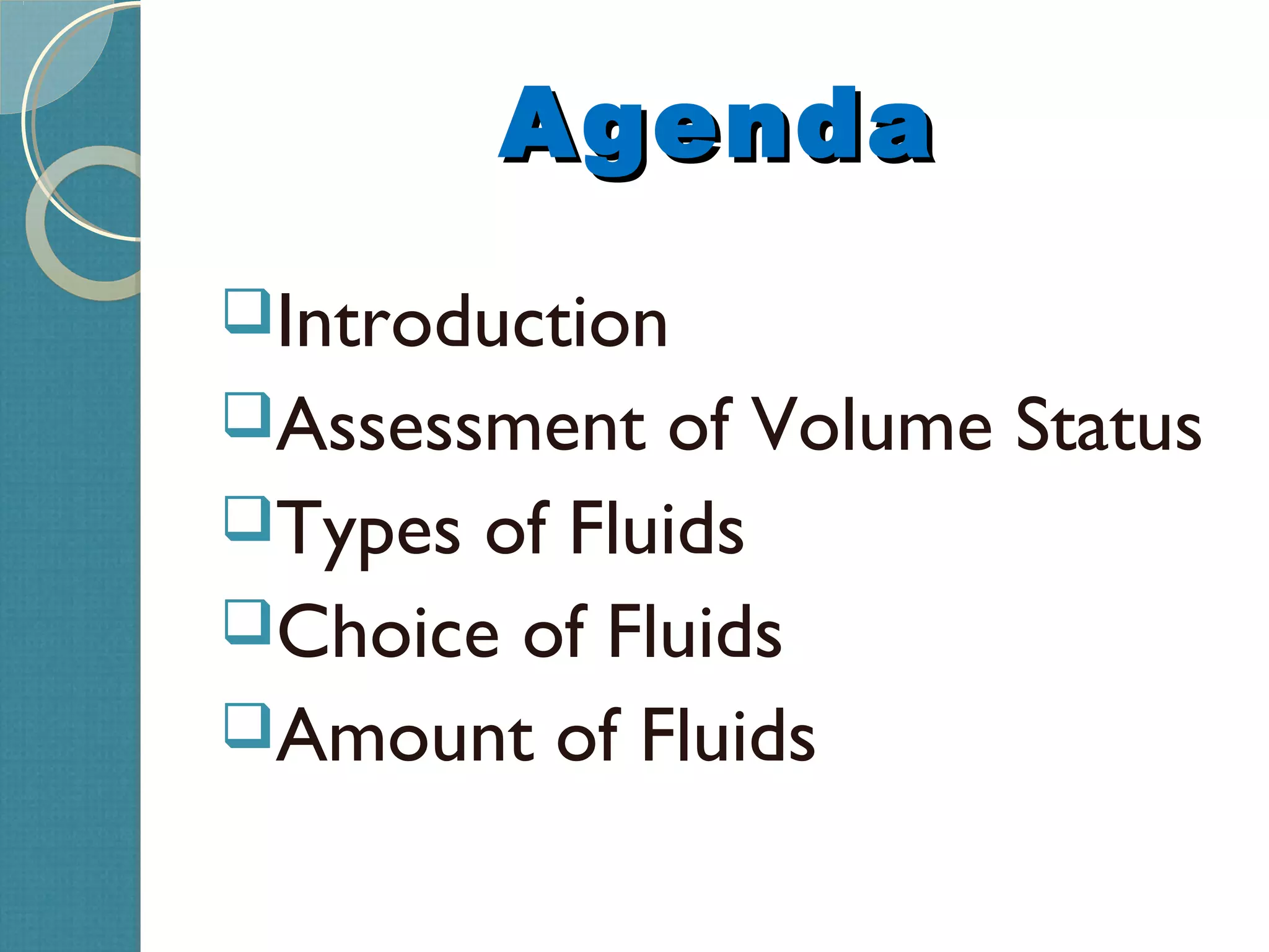 Fluid management in ICU | PPT