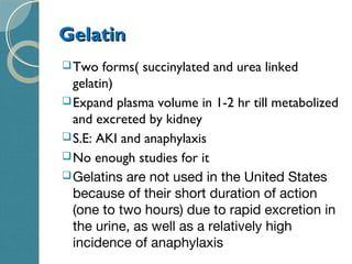 Fluid management in ICU | PPT
