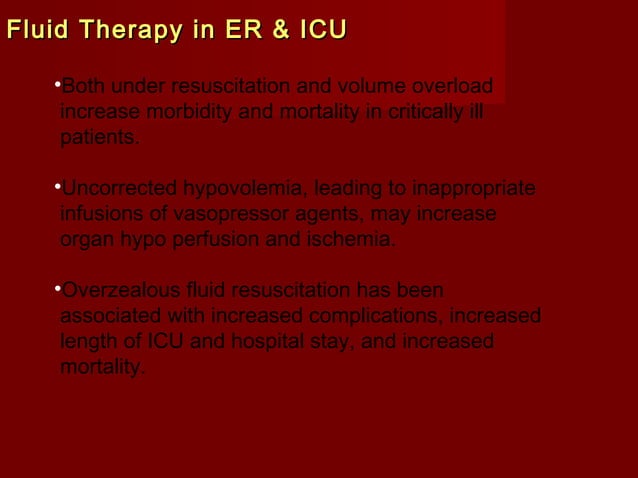 Fluid management in icu dr vijay | PPT | First Aid | Injuries
