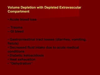 Fluid management in icu dr vijay | PPT