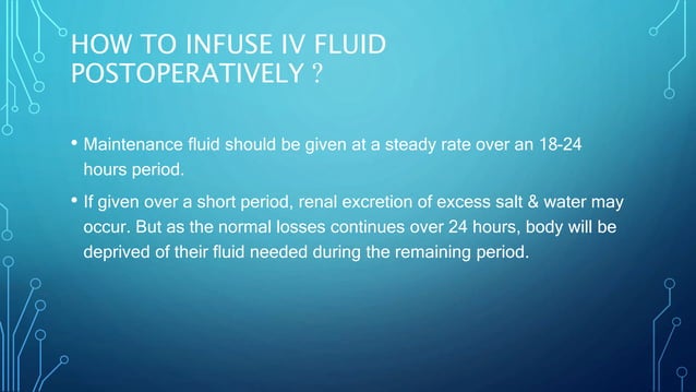 Fluid Management in Postoperative patients.pptx