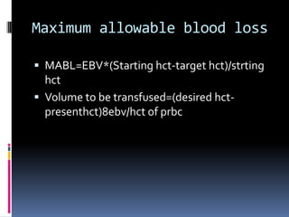 Fluid management in the paediatric patient anaesthetist consideration ...