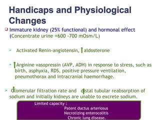 Fluid and electrolyte management among neonates | PPT