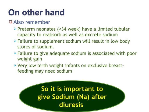 Fluid and electrolyte management among neonates | PPT | First Aid ...