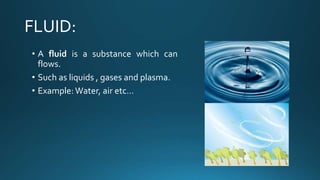 Fluid Dynamics | PPTX