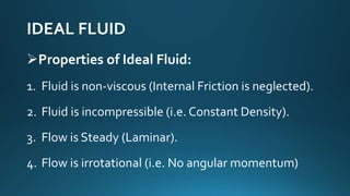 Fluid Dynamics | PPTX