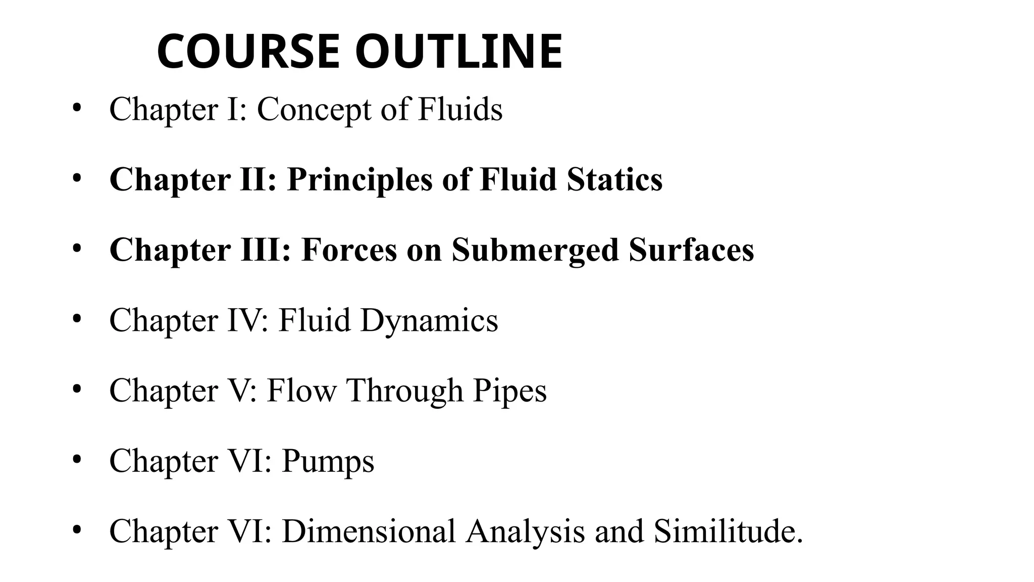 Fluid Mechanics lecture CHAPTER TWO.pptx