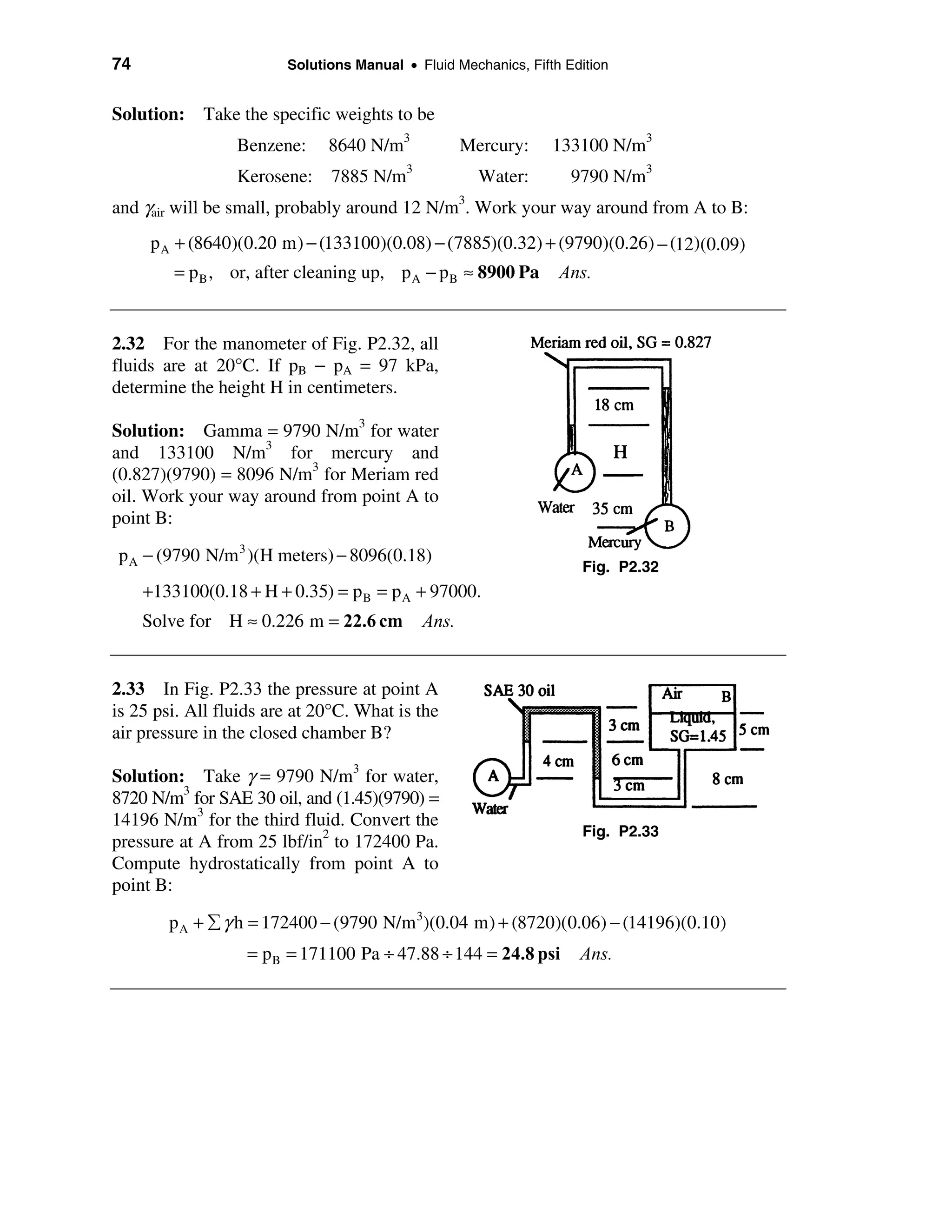 Fluid mechanic white (cap2.1) | PDF