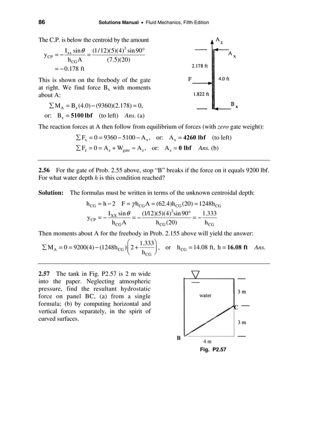 Fluid mechanic white (cap2.1) | PDF | Chemistry | Science