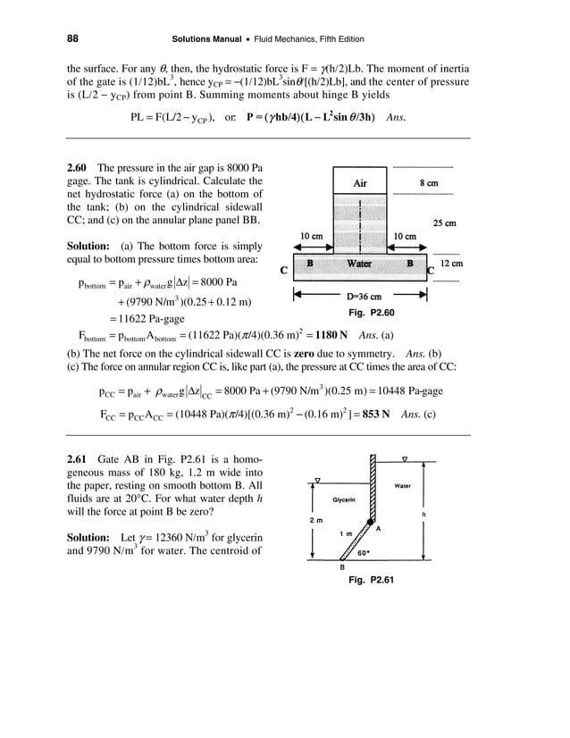 Fluid mechanic white (cap2.1) | PDF | Chemistry | Science