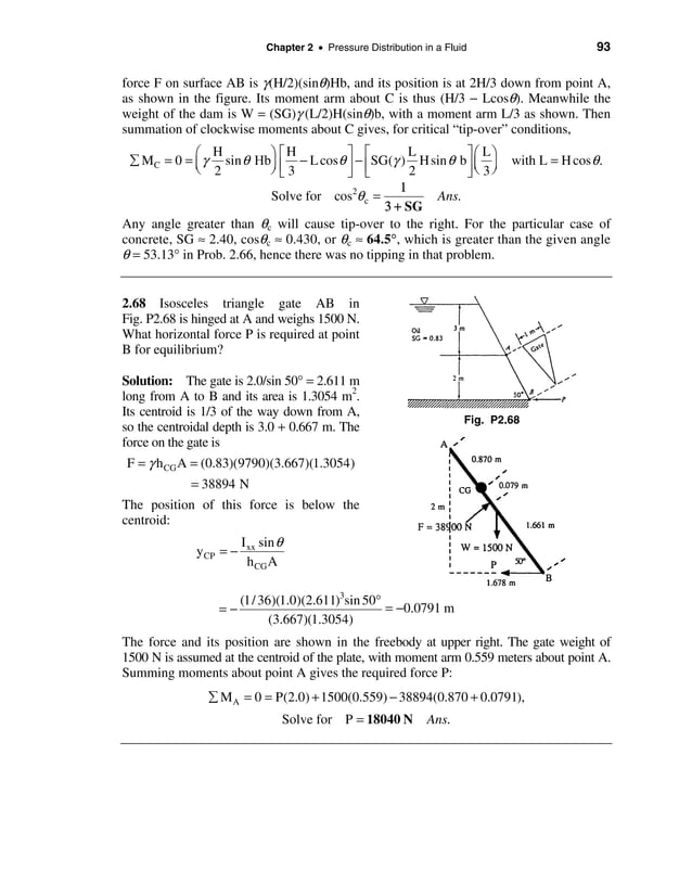 Fluid mechanic white (cap2.1) | PDF | Chemistry | Science