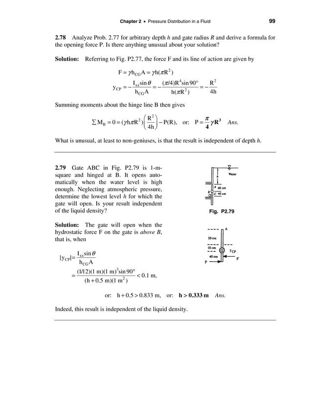 Fluid mechanic white (cap2.1) | PDF | Chemistry | Science