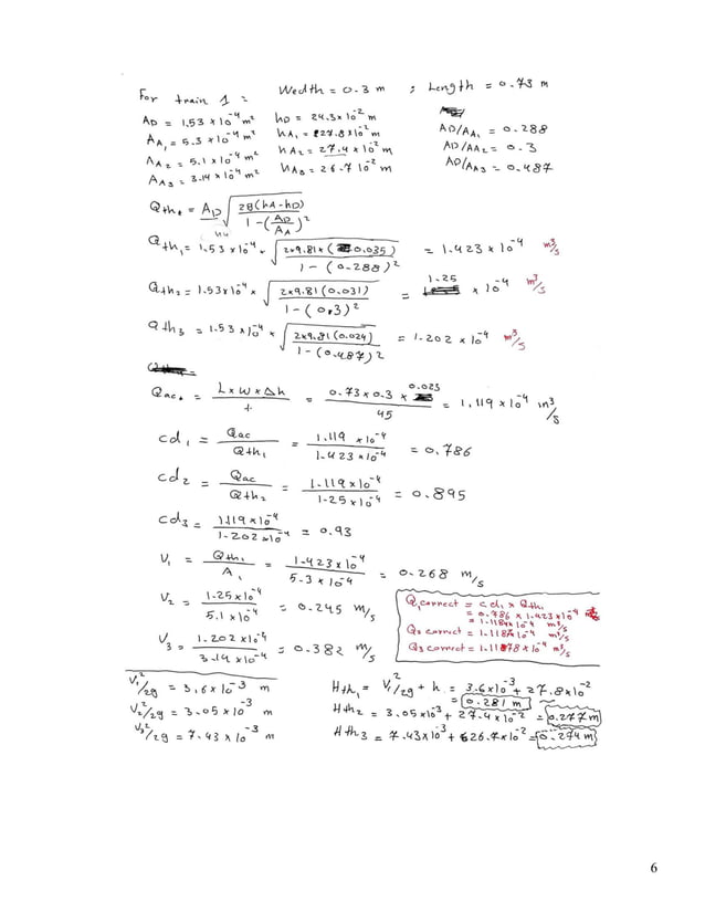 Fluid Mechanic Lab - Bernoulli Equation | PDF