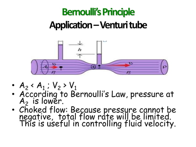 Bernoulli's Principle | PPTX | Physics | Science