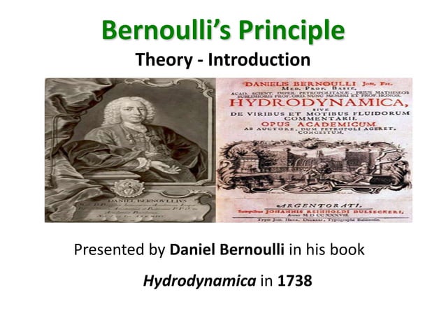 Bernoulli's Principle | PPTX | Physics | Science