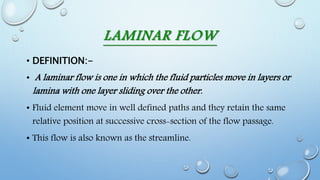 Fluid mechanics | PPTX