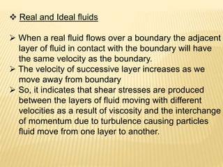 Fluid mechanics - Motion of Fluid Particles and Stream | PPTX