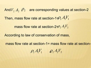 Fluid mechanics - Motion of Fluid Particles and Stream | PPTX